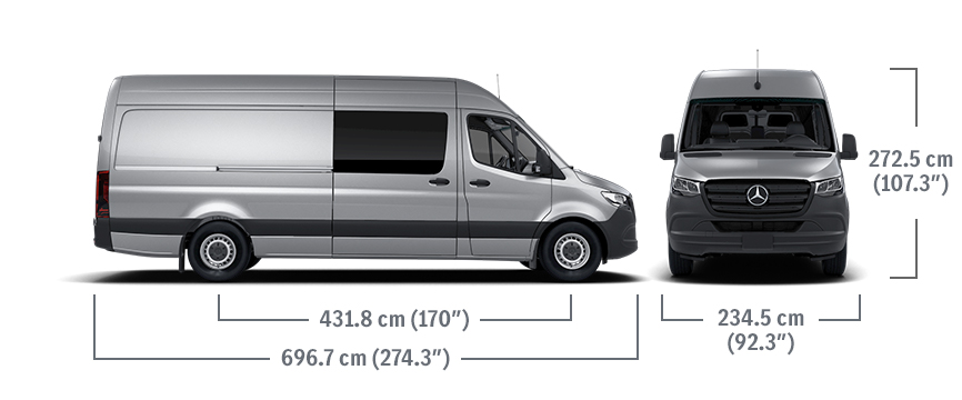 Sprinter Crew Van | Mercedes-Benz Vans Canada | Mercedes-Benz Vans