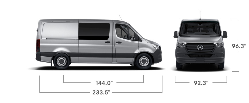 Sprinter Crew Van | Mercedes-Benz Vans Canada | Mercedes-Benz Vans